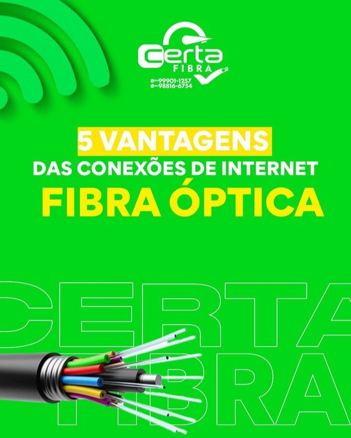 Certa Fibra: 5 vantagens das conexões de internet Fibra Óptica - Blog ...